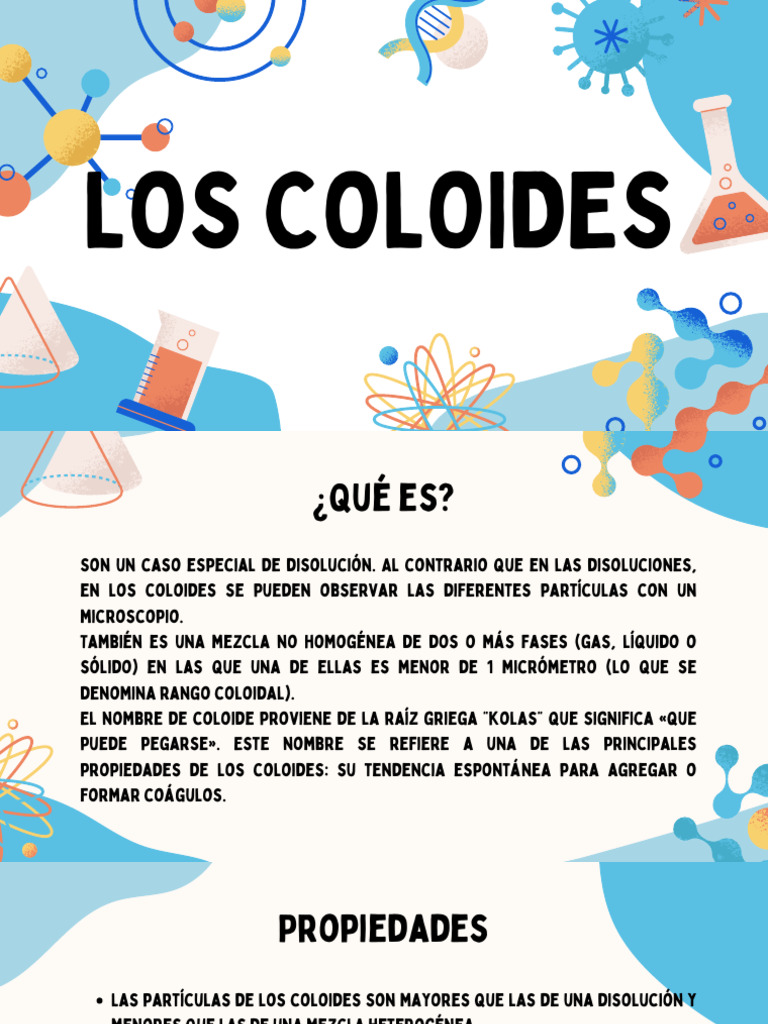 Los Coloides | PDF