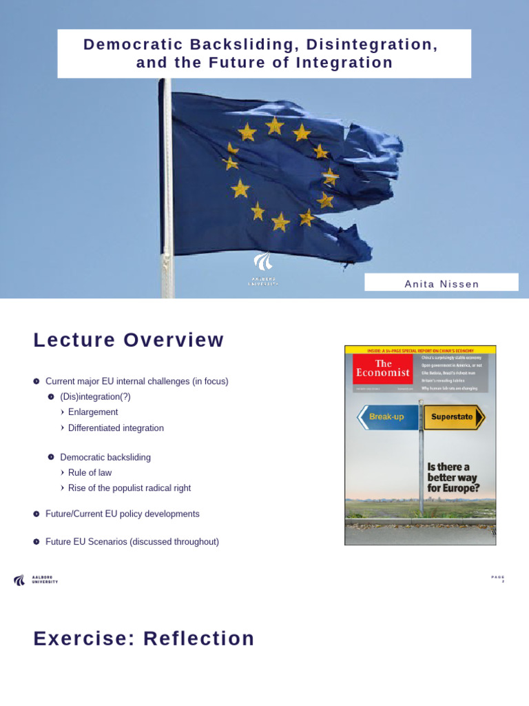 EU Challenges: Integration and Future Scenarios | PDF | European Union ...
