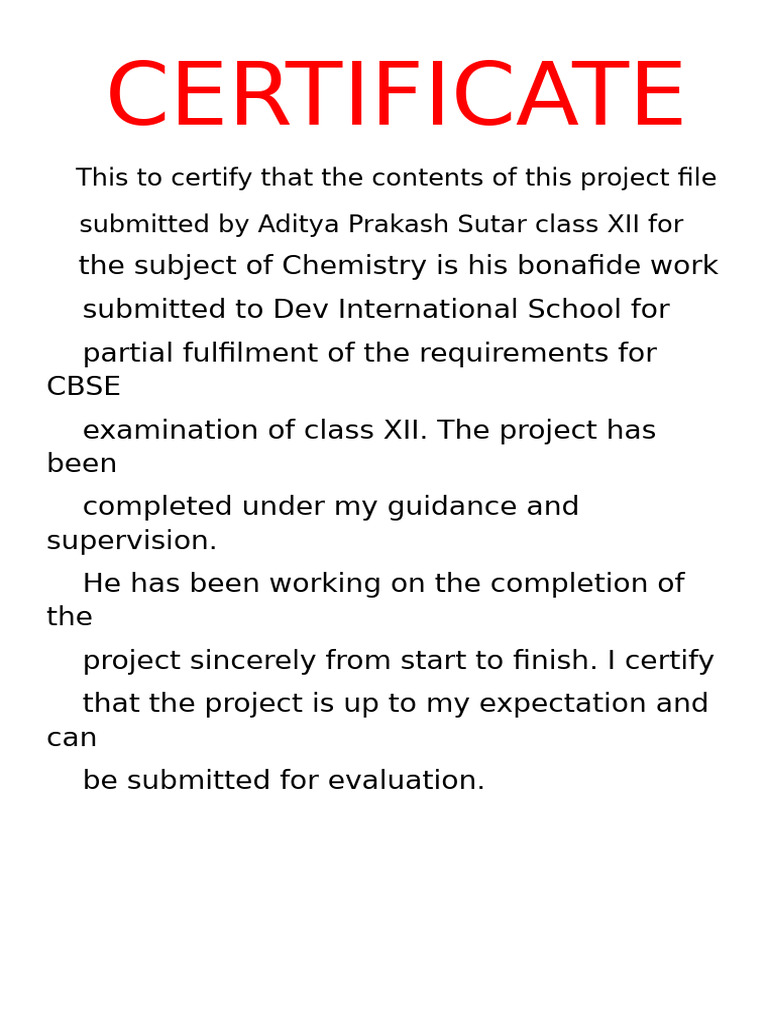 CERTIFICATE soumya 2 | PDF