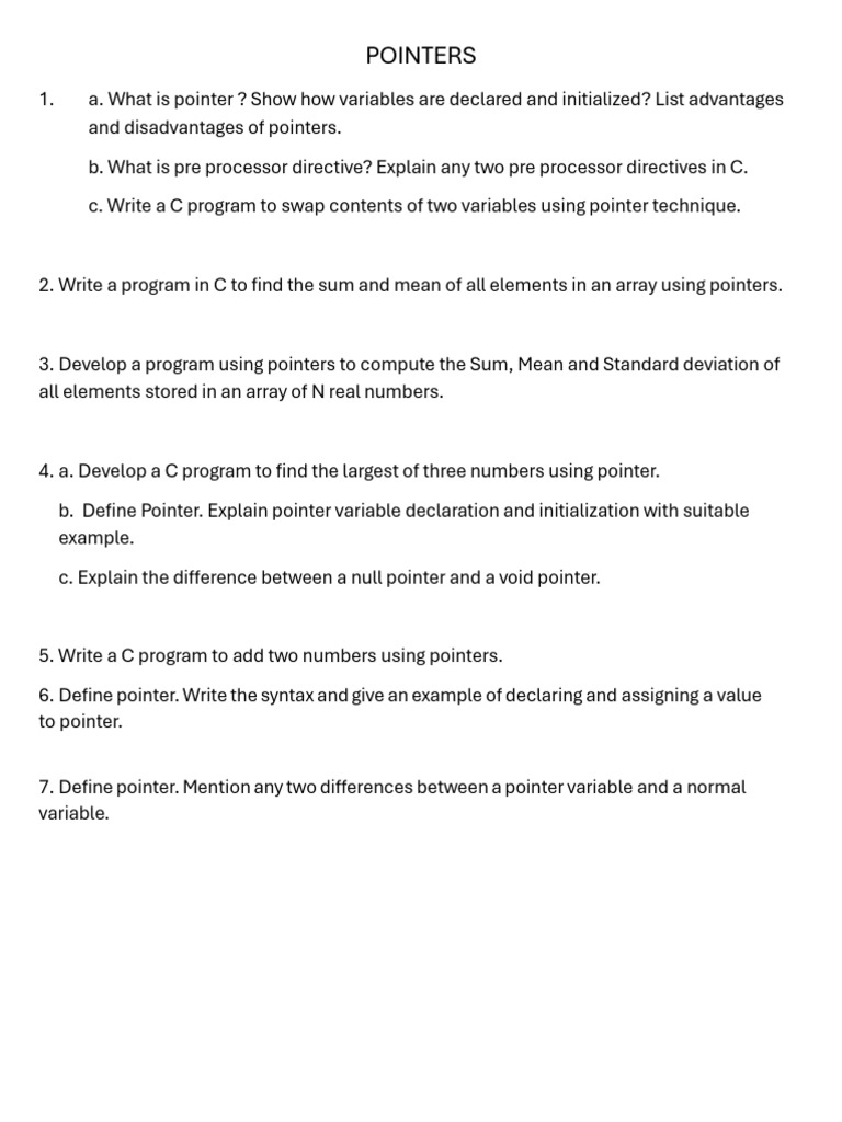 MODULE-4 Question Bank | PDF