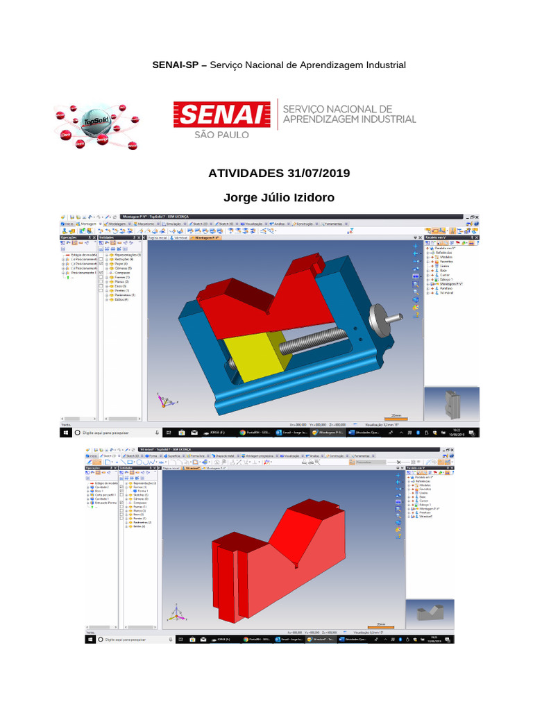 Atividades Quarta Feira | PDF