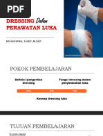 Jenis Dressing Dan Alat Untuk Perawatan Luka Serta Kegunaannya | PDF
