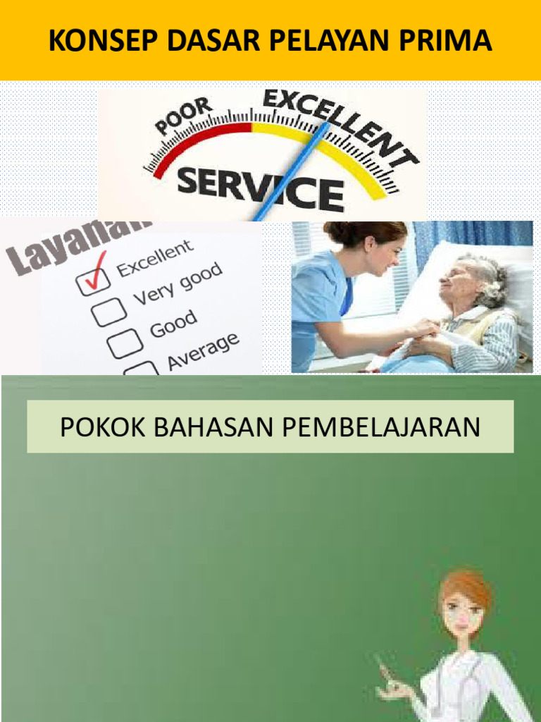 1. KONSEP DASAR PELAYANAN PRIMA | PDF