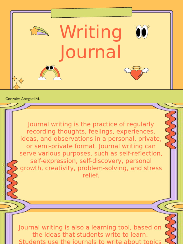 writing journal | PDF | Physical Fitness | Thought