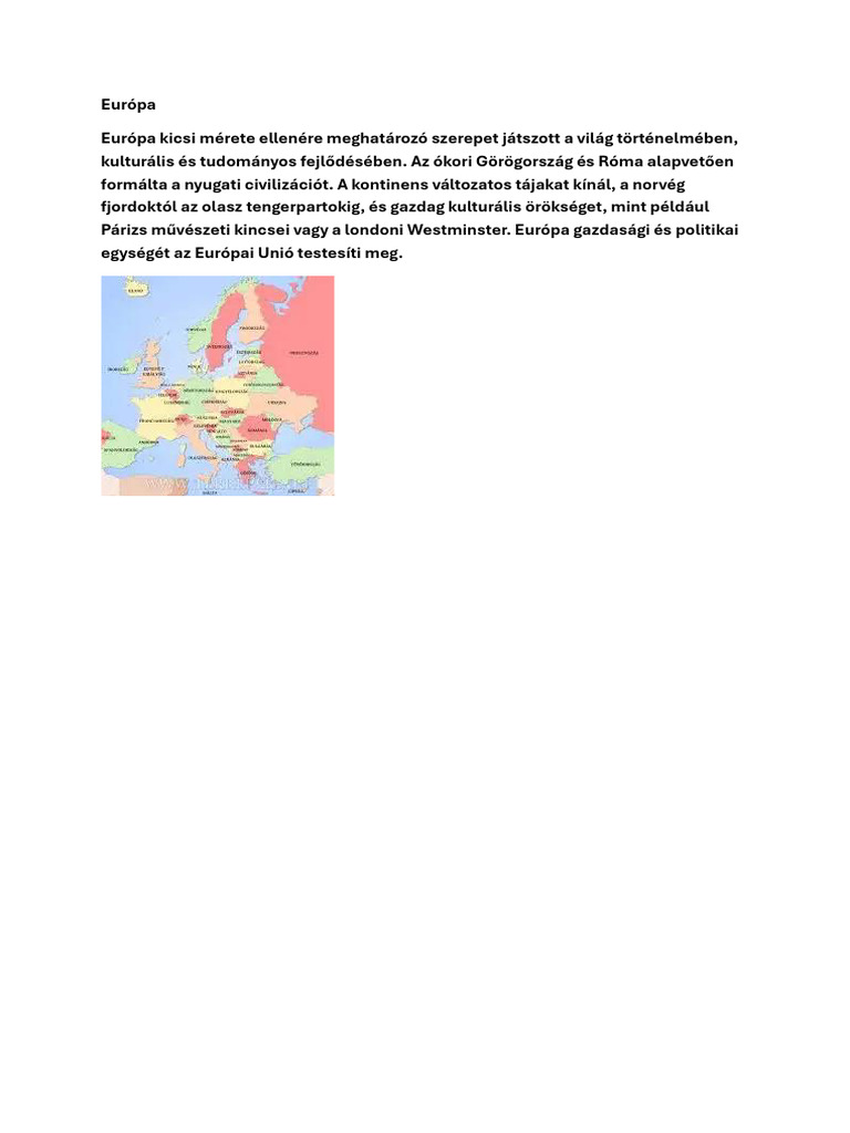 Európa | PDF