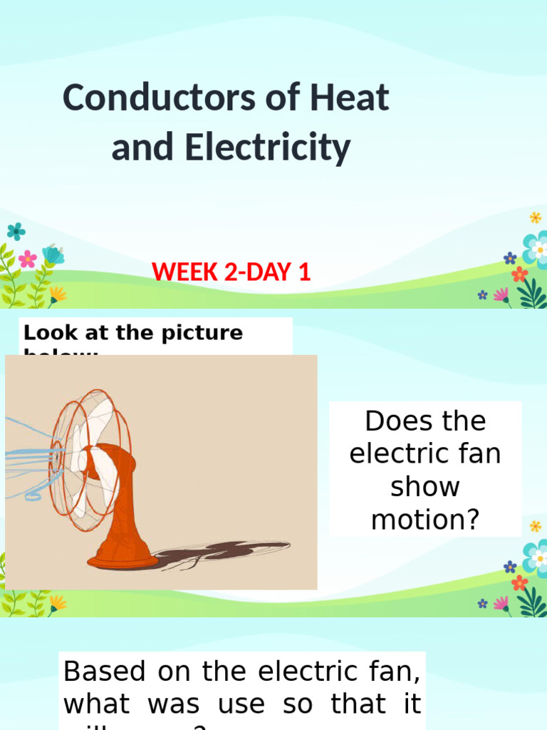 q3 w2 Science | PDF | Electrical Conductor | Heat Transfer