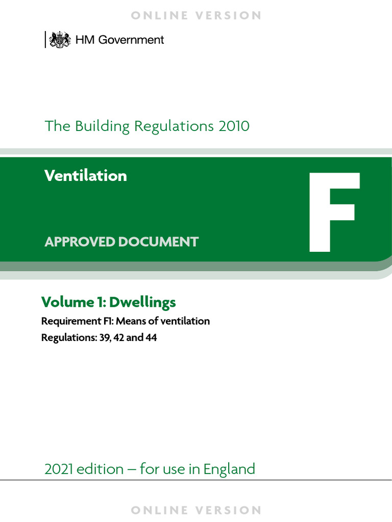 Building Ventilation Guide 2021 | PDF | Ventilation (Architecture ...
