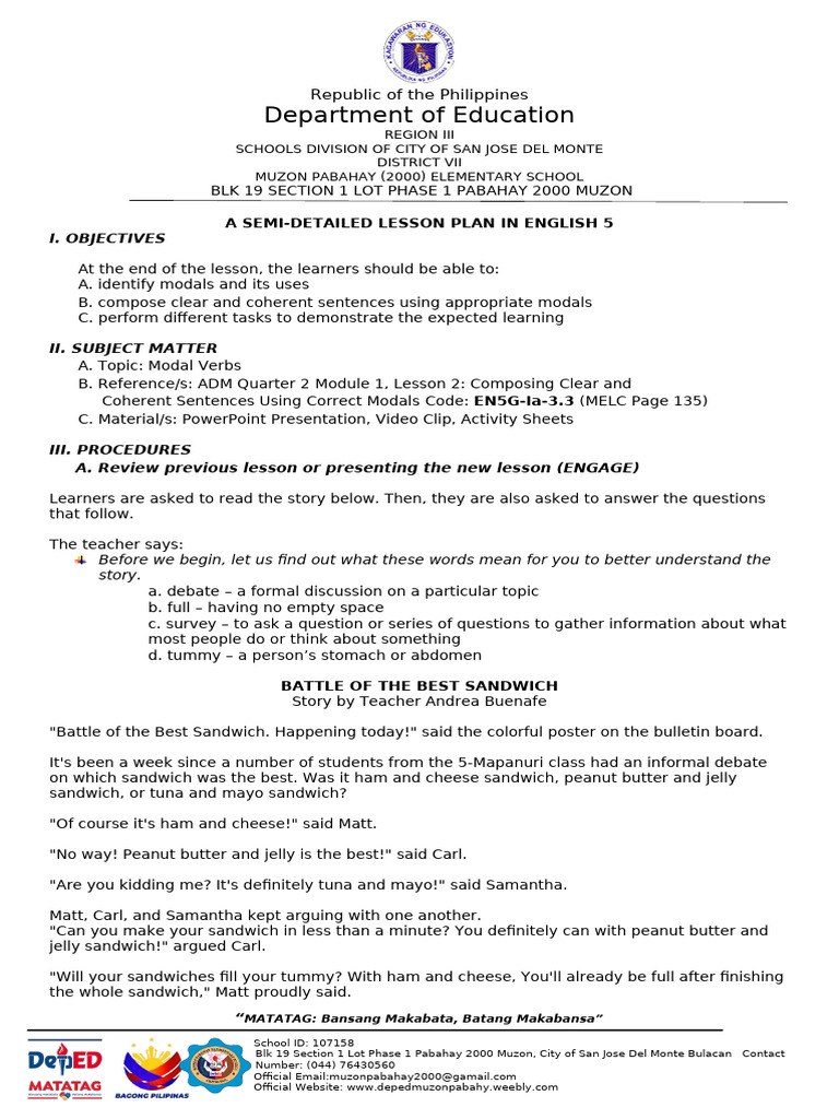 COT1_MODALS | PDF | Linguistics