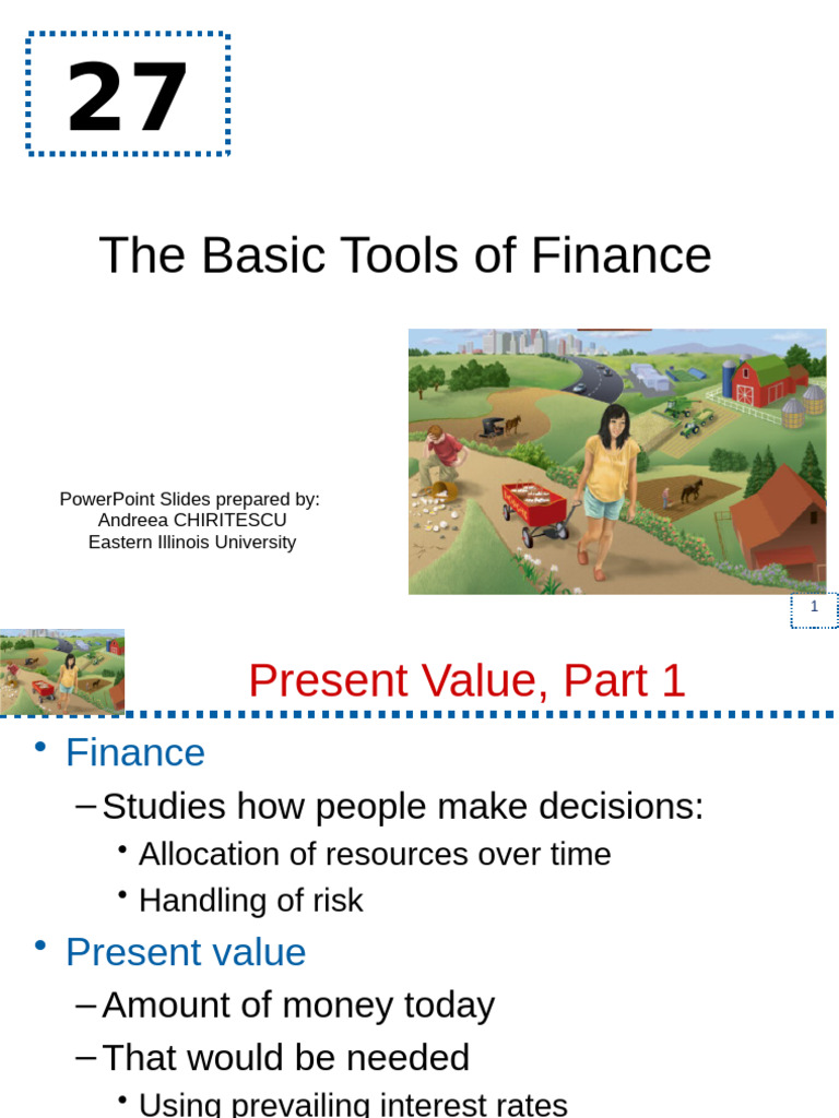 Chapter 27 The Basic Tools of Finance-Edited | PDF | Financial Risk | Diversification (Finance)