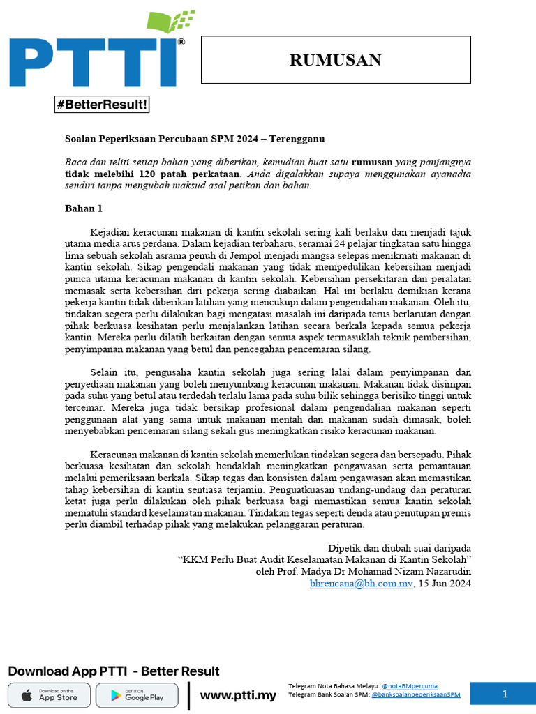 Jawaban Latih Tubi Rumusan | PDF