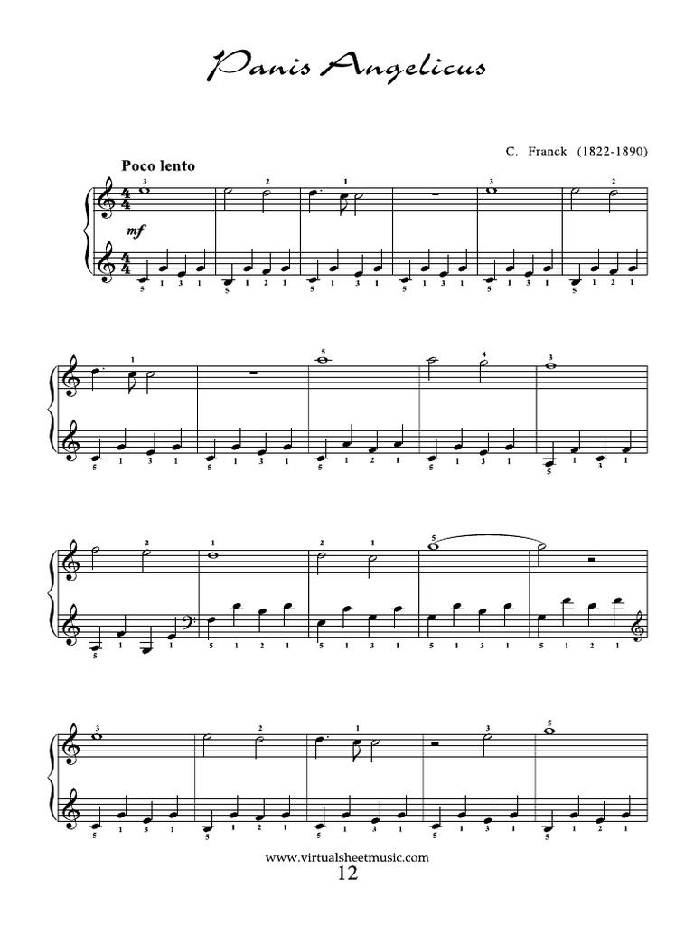 Panis Angelicus | PDF