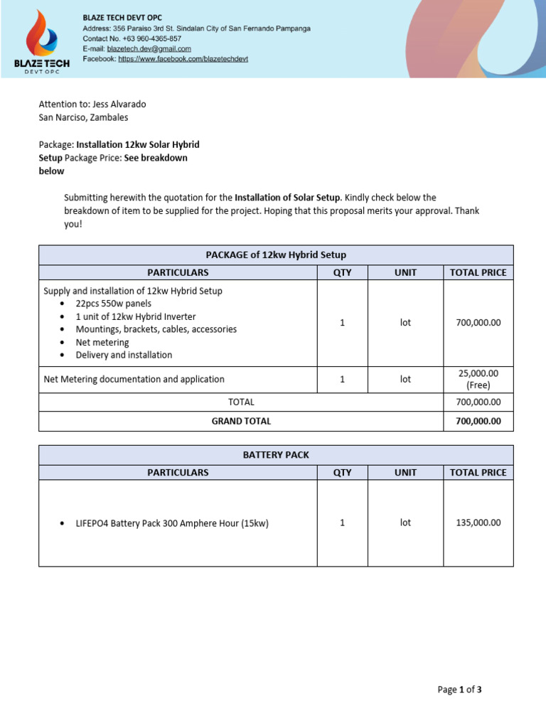 Blazetech - Jess Alvarado | PDF
