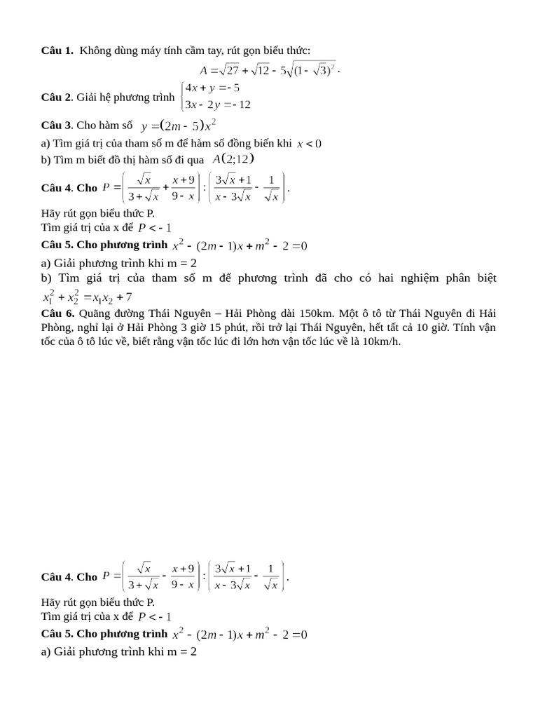 Thi TH L P 10 THPT | PDF