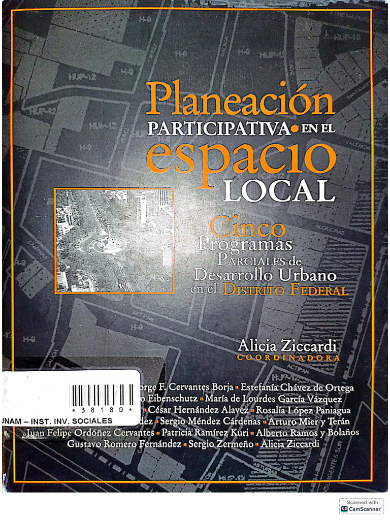 Ziccardi Planeacion Participativa en El Espacio Loal | PDF