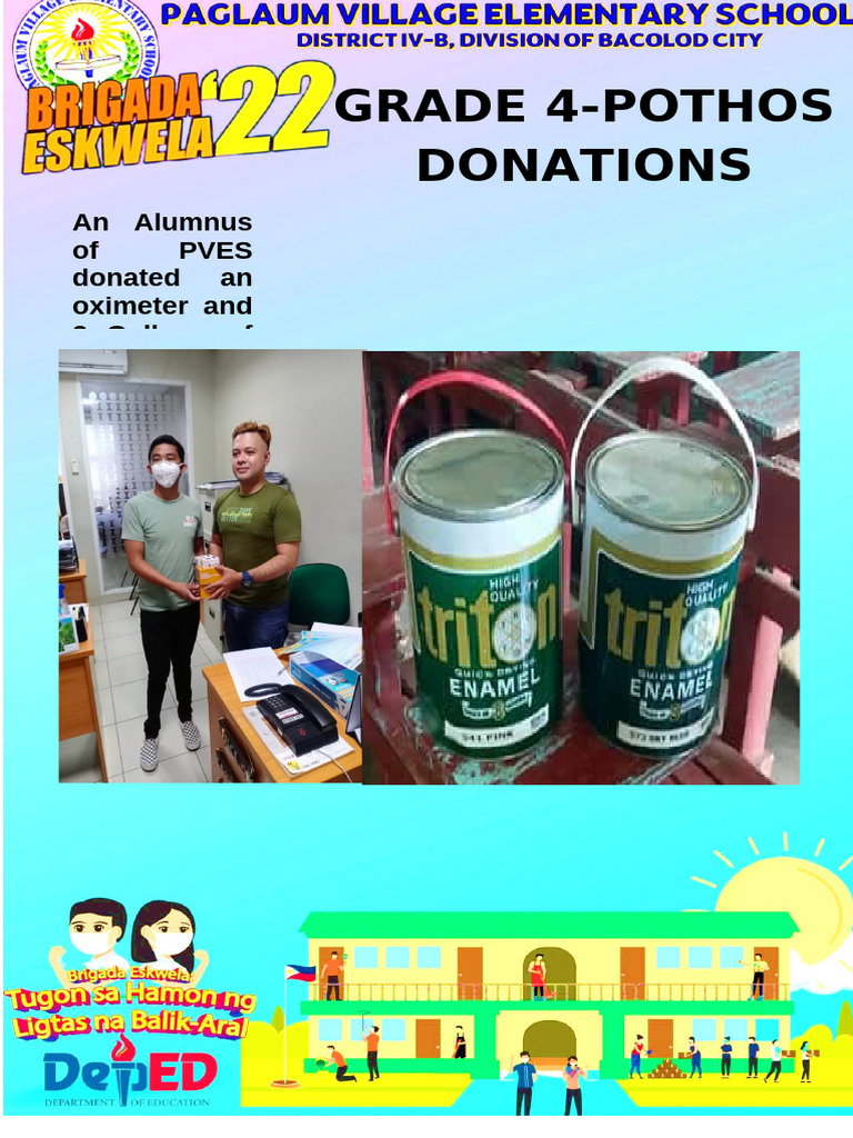 Grade 4 Pothos Donations | PDF