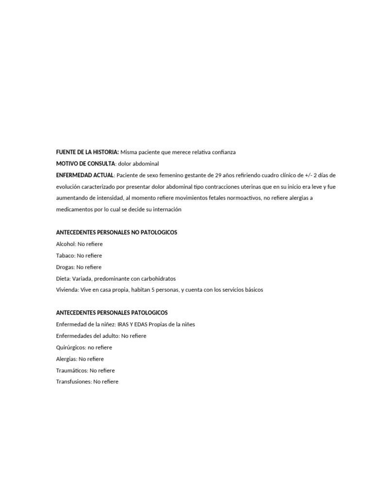 Embarazo Postérmino y Trabajo de Parto | PDF | Medicina | Enfermedades ...