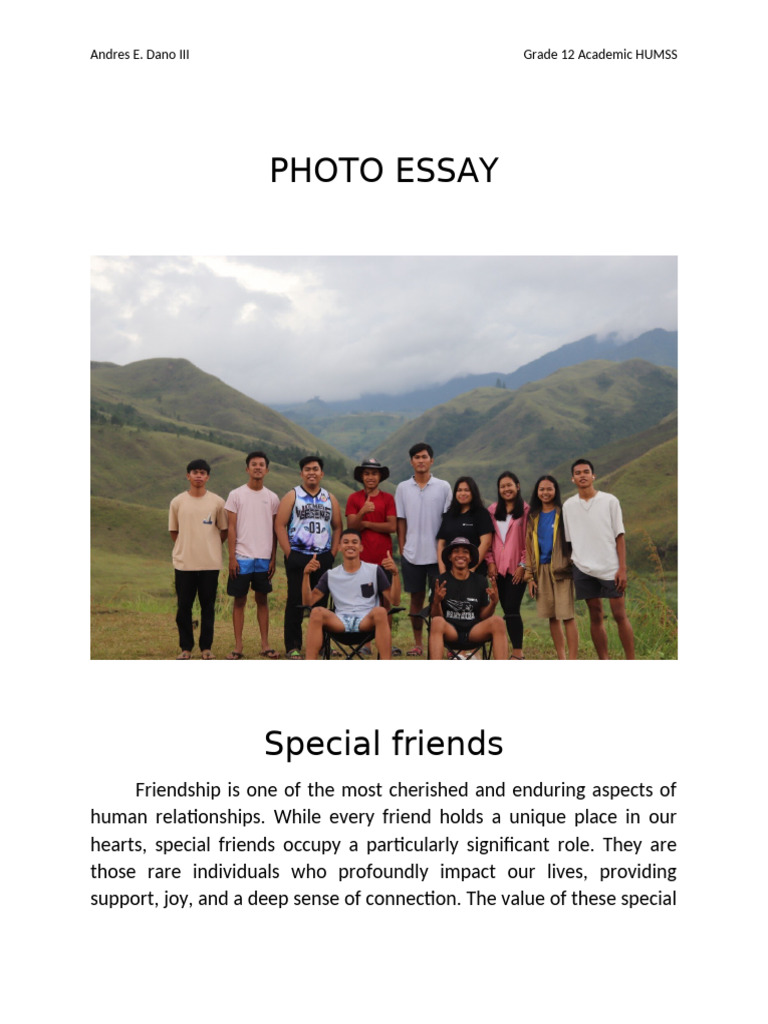 Photo Essay | PDF