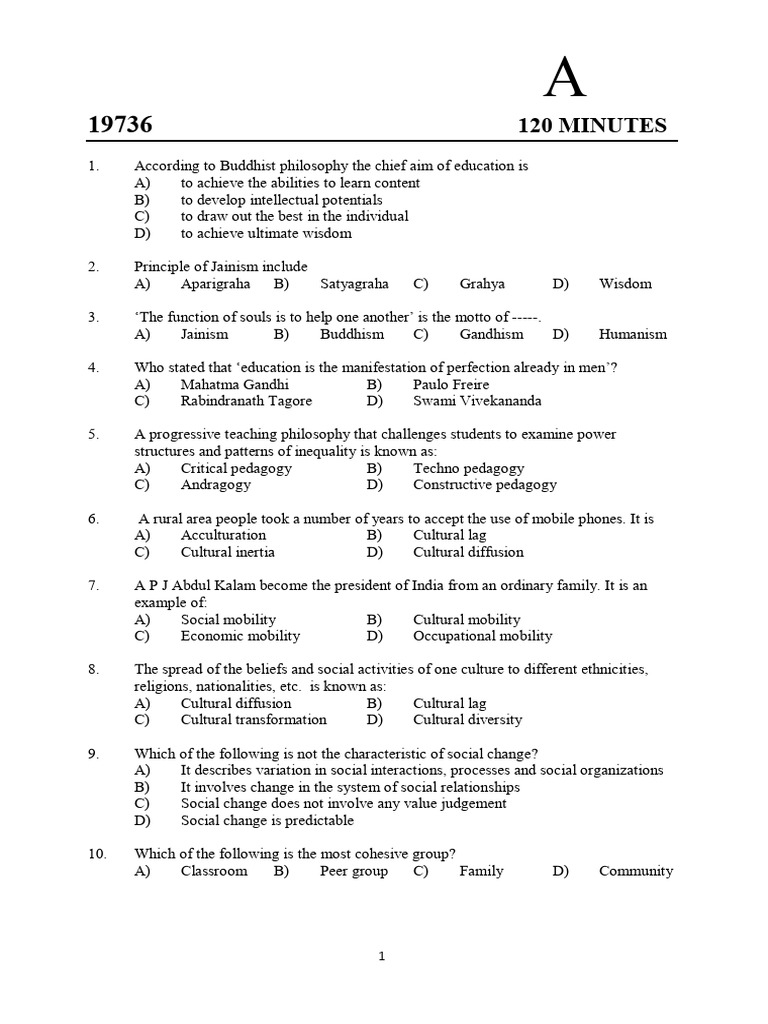General Knowledge 2019 July | PDF | Standardized Tests | Teachers