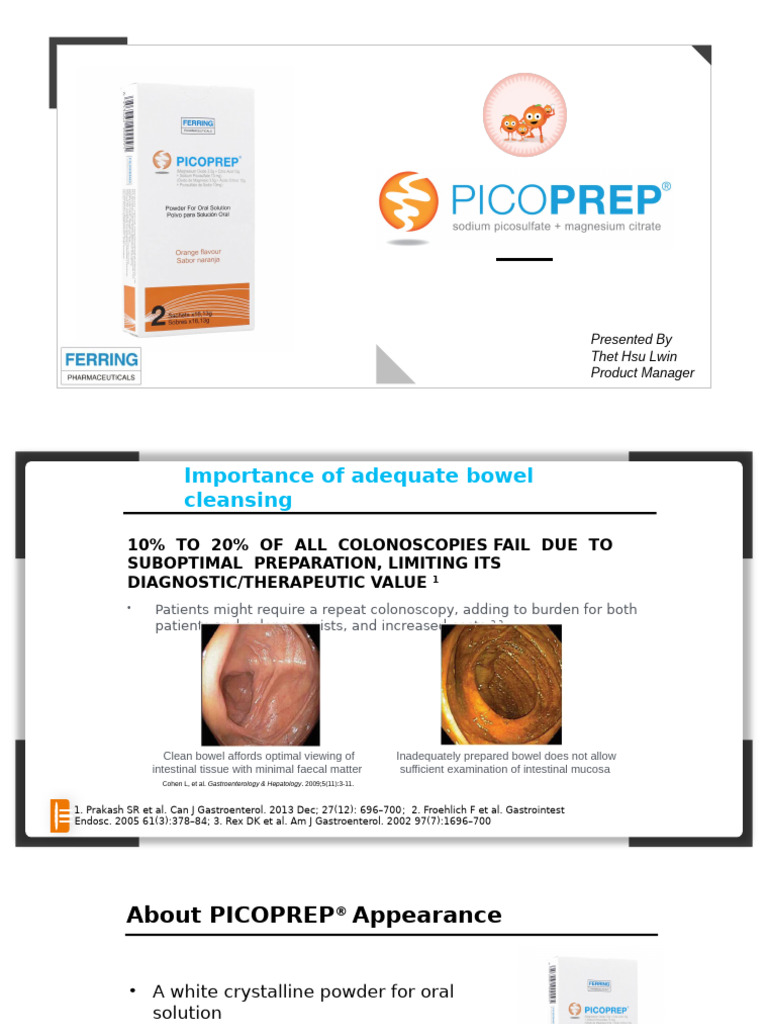 Picoprep RTD | PDF | Nausea | Colonoscopy