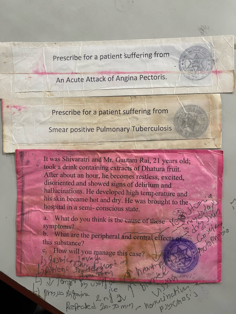 Pharmacology Practical 240819 083847 | PDF