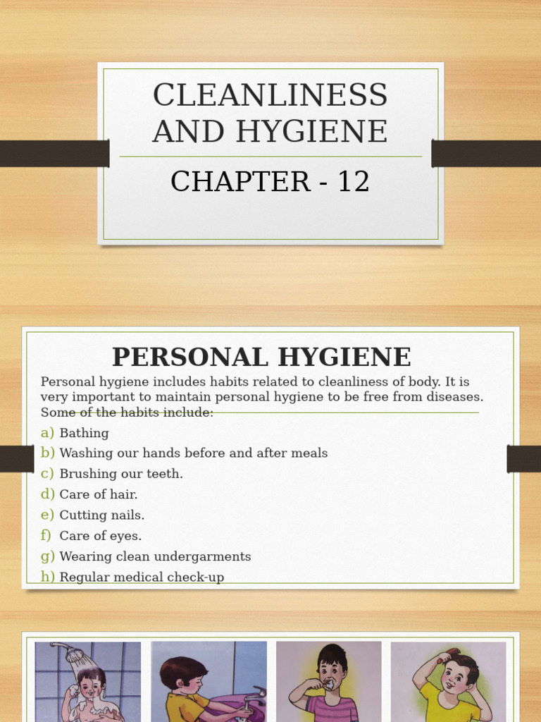 Cleanliness and Hygiene | PDF