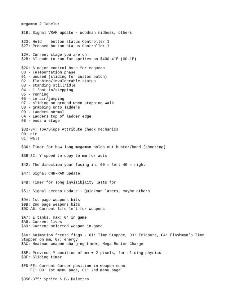 Rockman 2 Labels Pdf Computer Engineering Computing 
