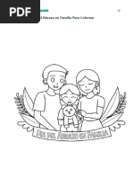 Dibujos de Familia Nuclear para Colorear | PDF | Familia | Sociedad