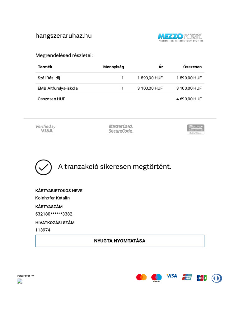 Payment Page | PDF