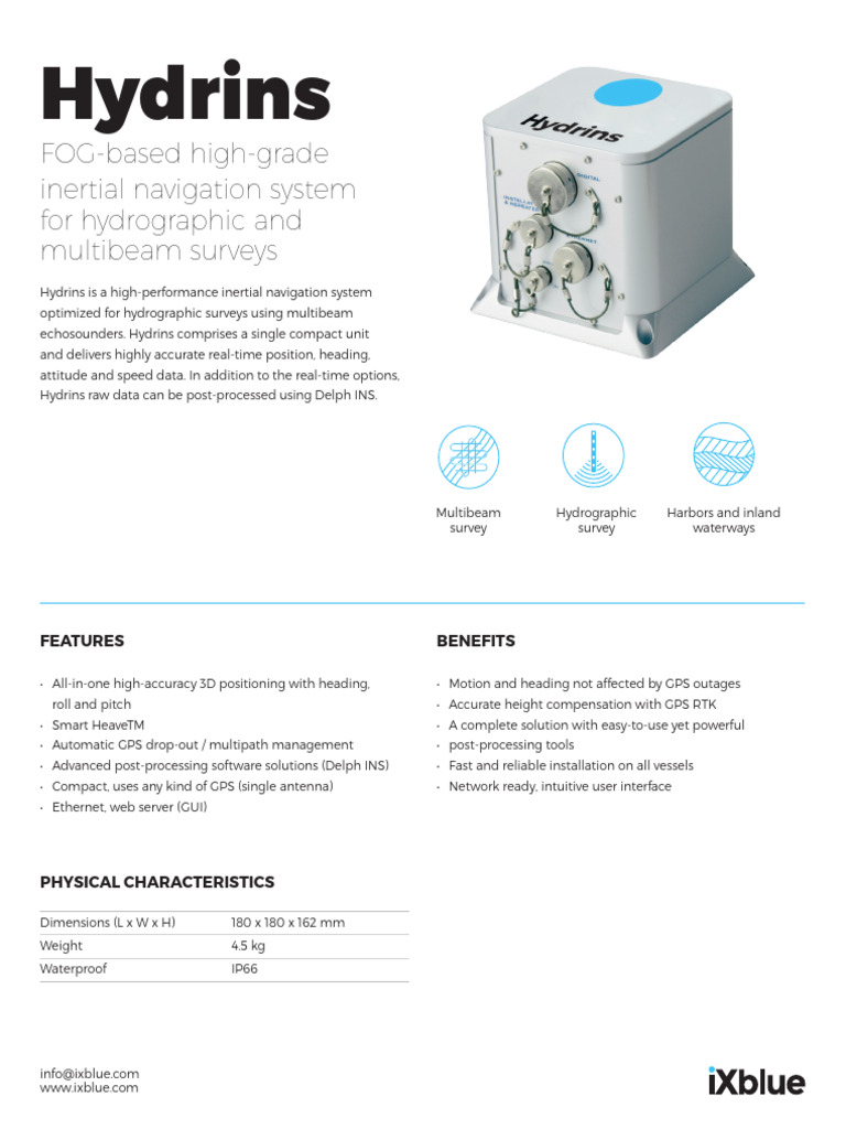 hydrins | PDF | Inertial Navigation System | Global Positioning System