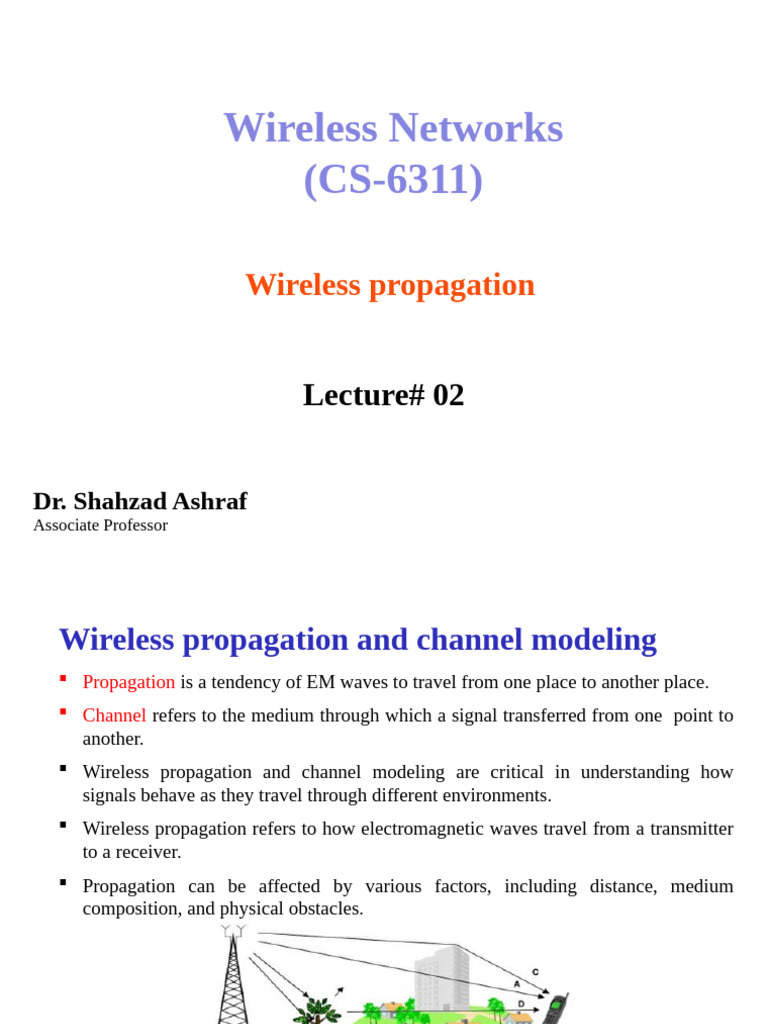 Wireless Propagation Basics | PDF | Radio Propagation | Radio