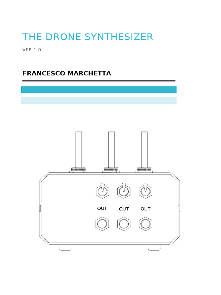 Drone Synthesizer Circuit Guide | PDF