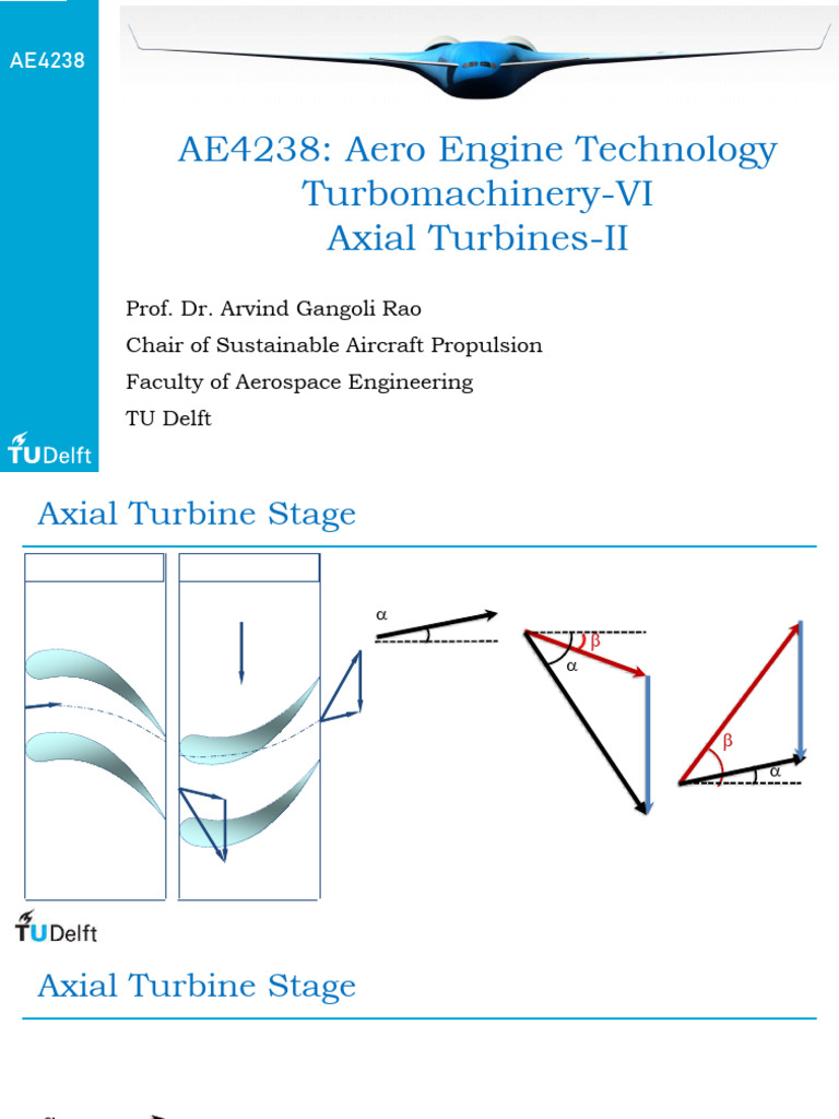 Turbomachinery_VI-Axial turbines_2 | PDF | Turbine | Energy Technology