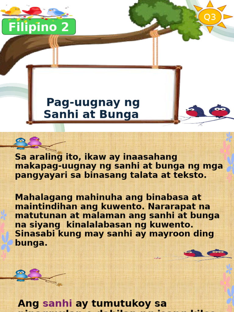 FILIPINO 2 Q3 WEEK 3 | PDF