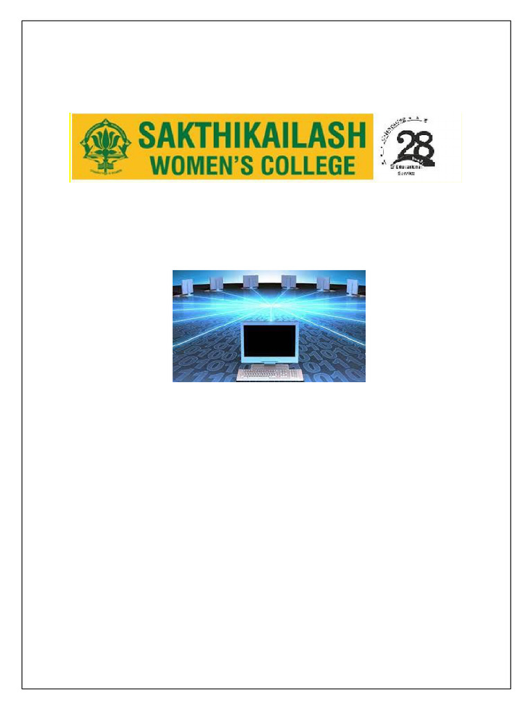 Department of Computer Science: Course: Iii B. SC (CS) / Bca | PDF | Internet Of Things ...