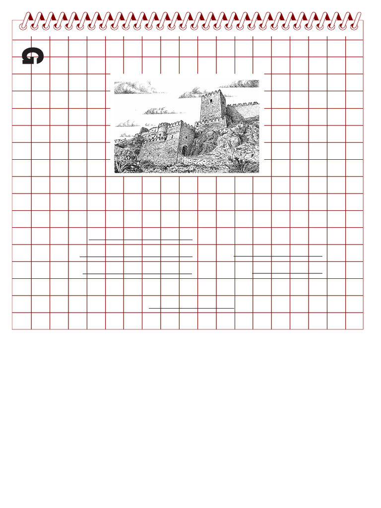 Alcazaba Cuaderno Del Alumno | PDF | Torre | Castillo