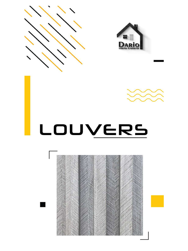Louvers PDF | PDF