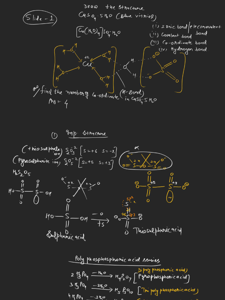Chemical Bonding - L-18 (Class Notes) | PDF