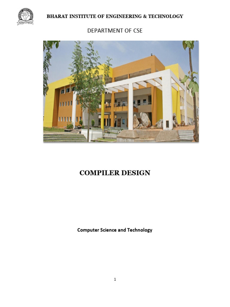 Compiler Design Lab Manual | PDF | Parsing | Engineering