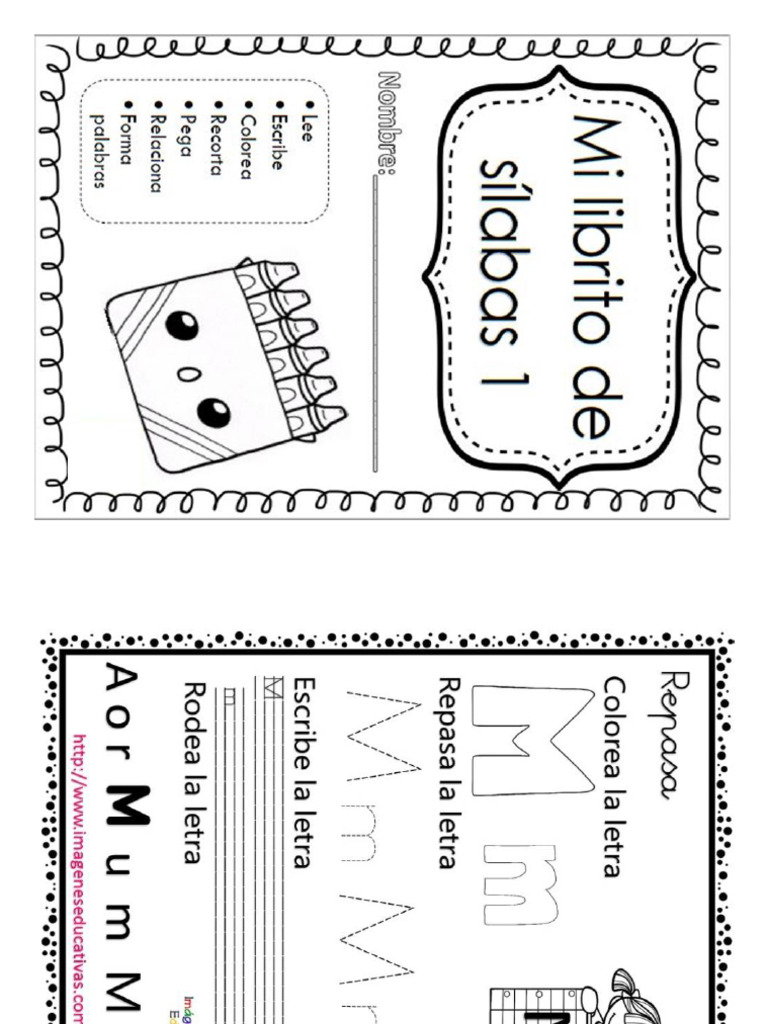 Libro de Silabas para Segundo Preescolar | PDF