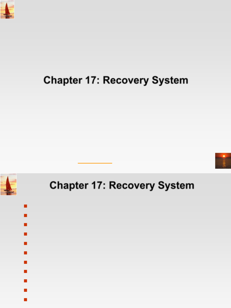 Ch17 - Backup and Recovery Concepts1 | PDF | Computer Data Storage | Database Transaction