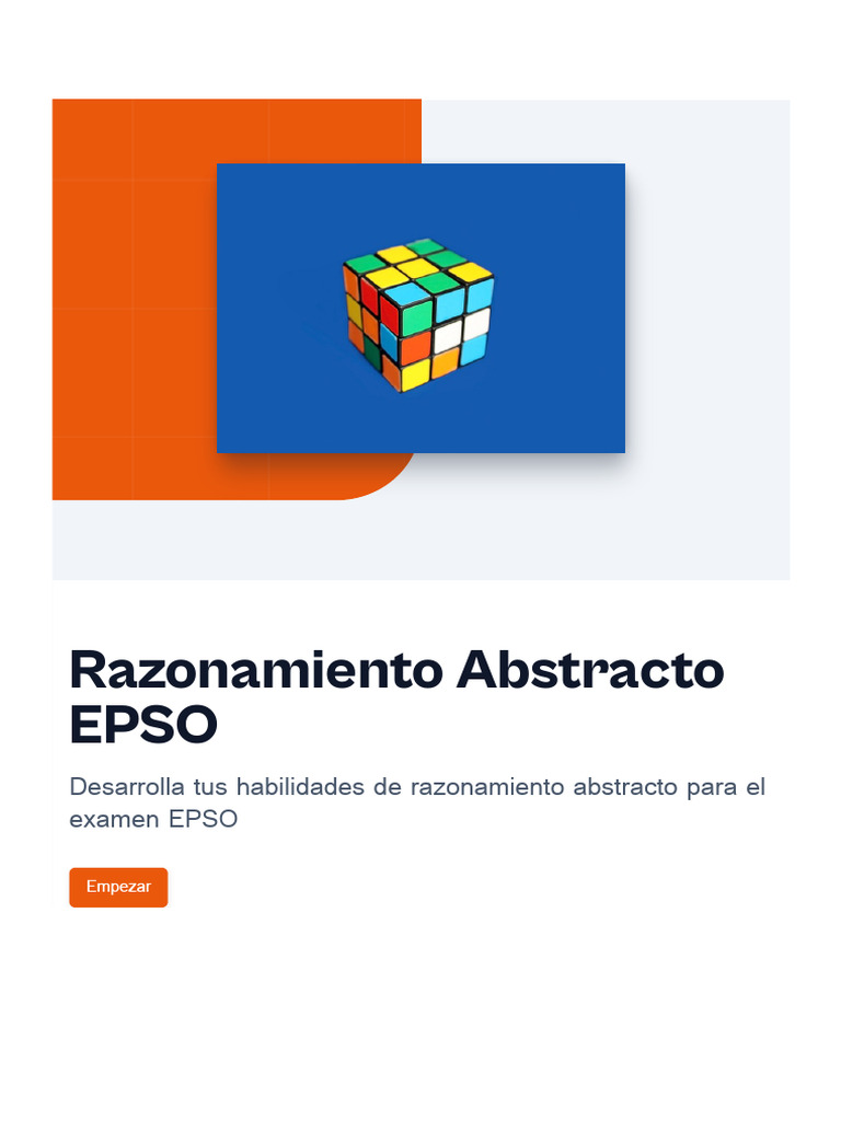 Razonamiento Abstracto Epso | PDF | Geometría | Simetría