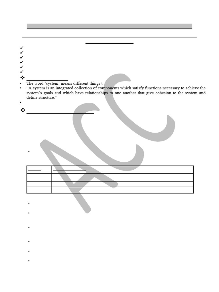 SEM3_Unit1-SAD | PDF | System | Input/Output