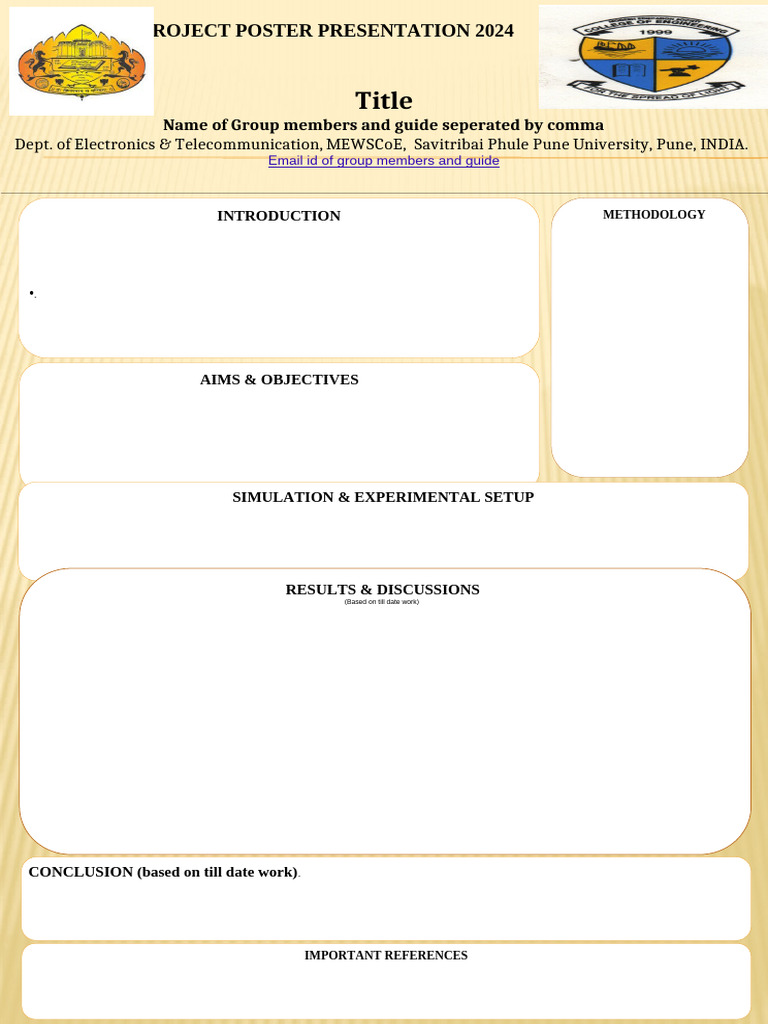 Poster Presentation Template | PDF