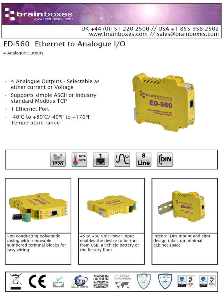 ED-560-datasheet | PDF | Electrical Connector | Component Object Model