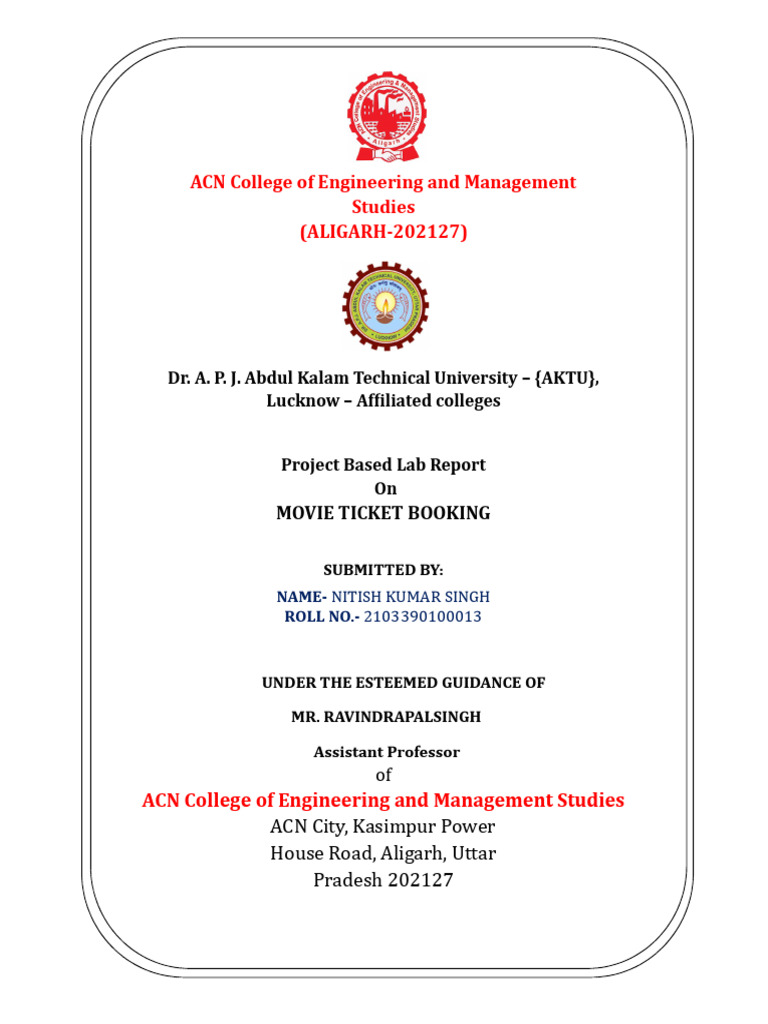 MINI PROJECT B.TECH | PDF | Computer Program | Programming