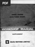 4JB1 Engine Manual | PDF