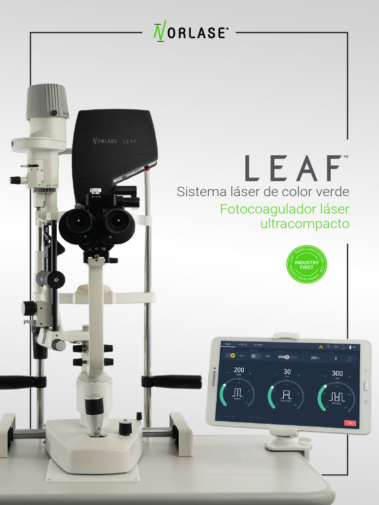 LEAF Product Brochure - ES_Single Pages HR | PDF | Láser | Ingenieria ...