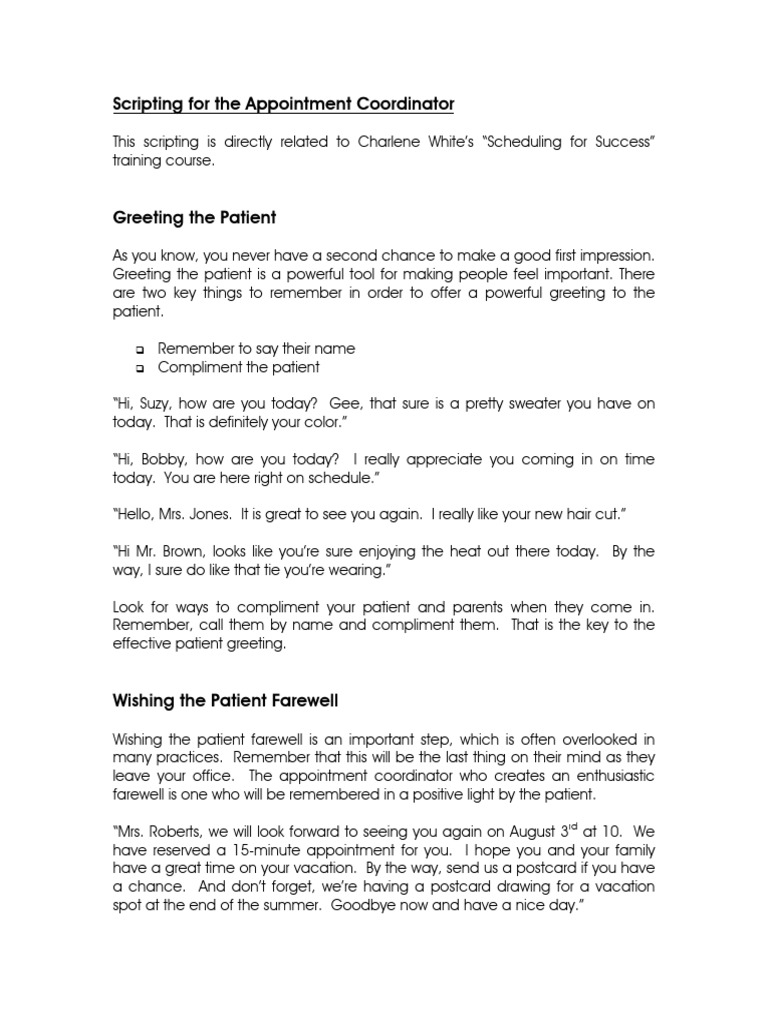 Scripting For The Orthodontic Team | PDF | Insurance | Pain