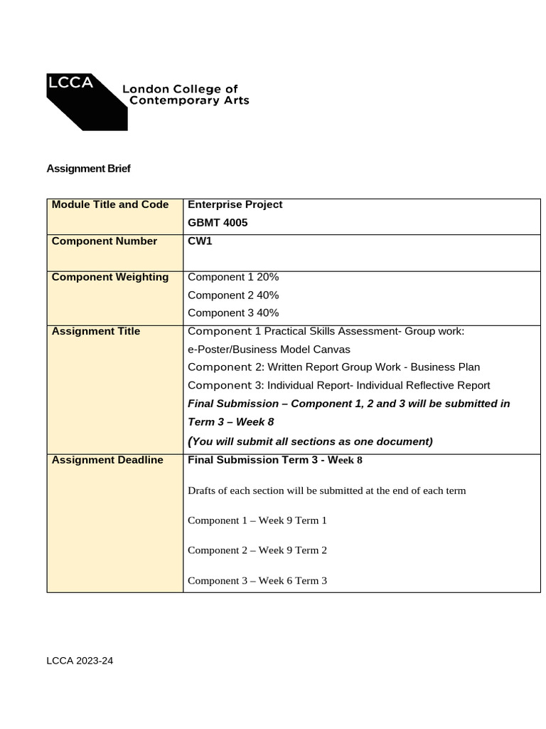 Enterprise Project Assignment | PDF | Artificial Intelligence | Intelligence (AI) & Semantics