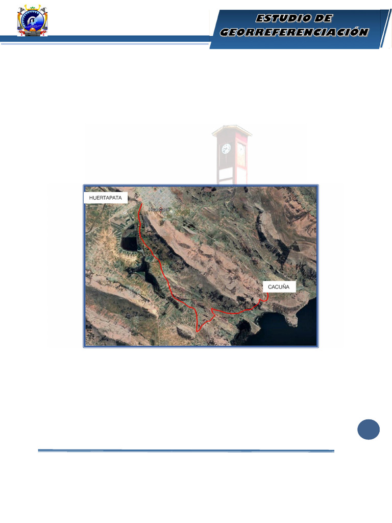 01 Informe de Georreferenciacion Huancane | PDF | Azimut | Geodesia